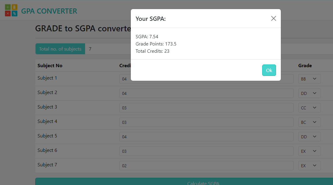 GPA Converter [DBATU]